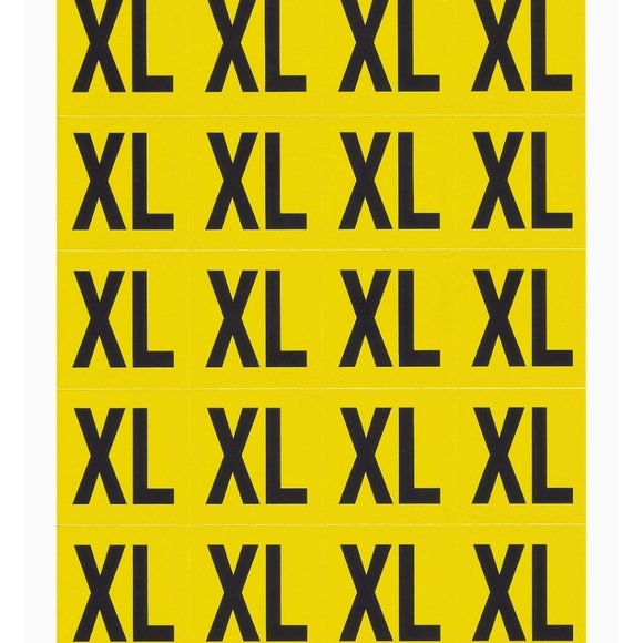 Office | 24 Color Coded Clothing Label Stickers 1x1 | Poshmark